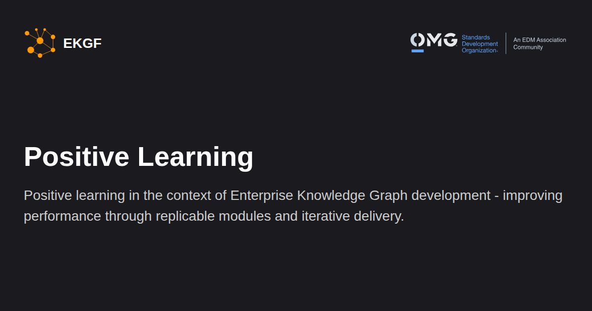 Positive Learning - Use Case Tree Method